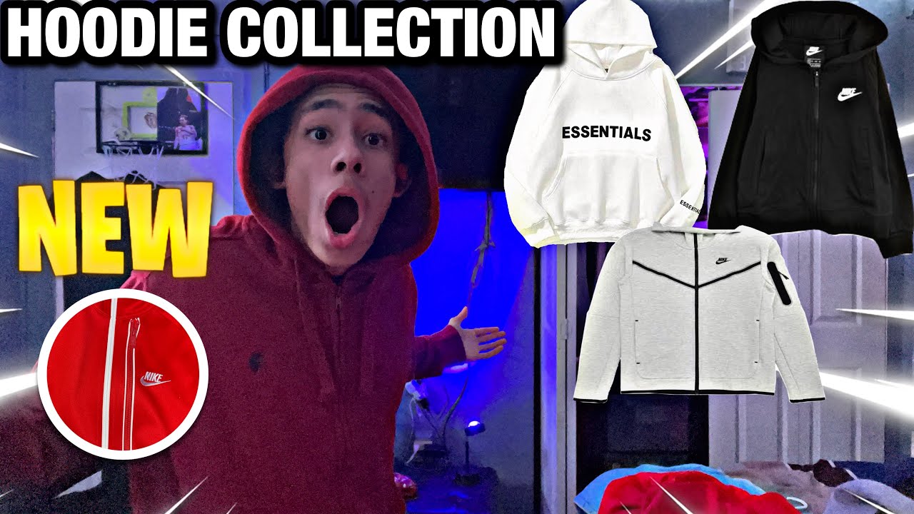 MY HOODIE COLLECTION🔥 *UPDATED VERSION* 2024 (CLEARVISUALS) - YouTube