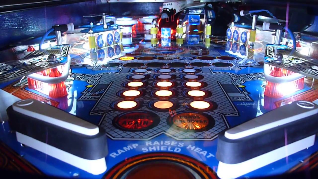 Williams Space Shuttle Pinball Machine with Shaker Motor - YouTube