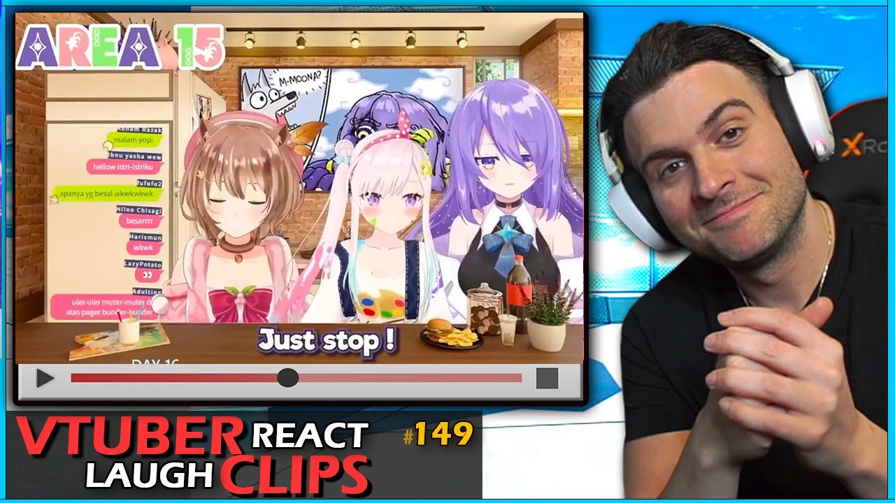 REACT and LAUGH to VTUBER clips YOU send #149 - YouTube