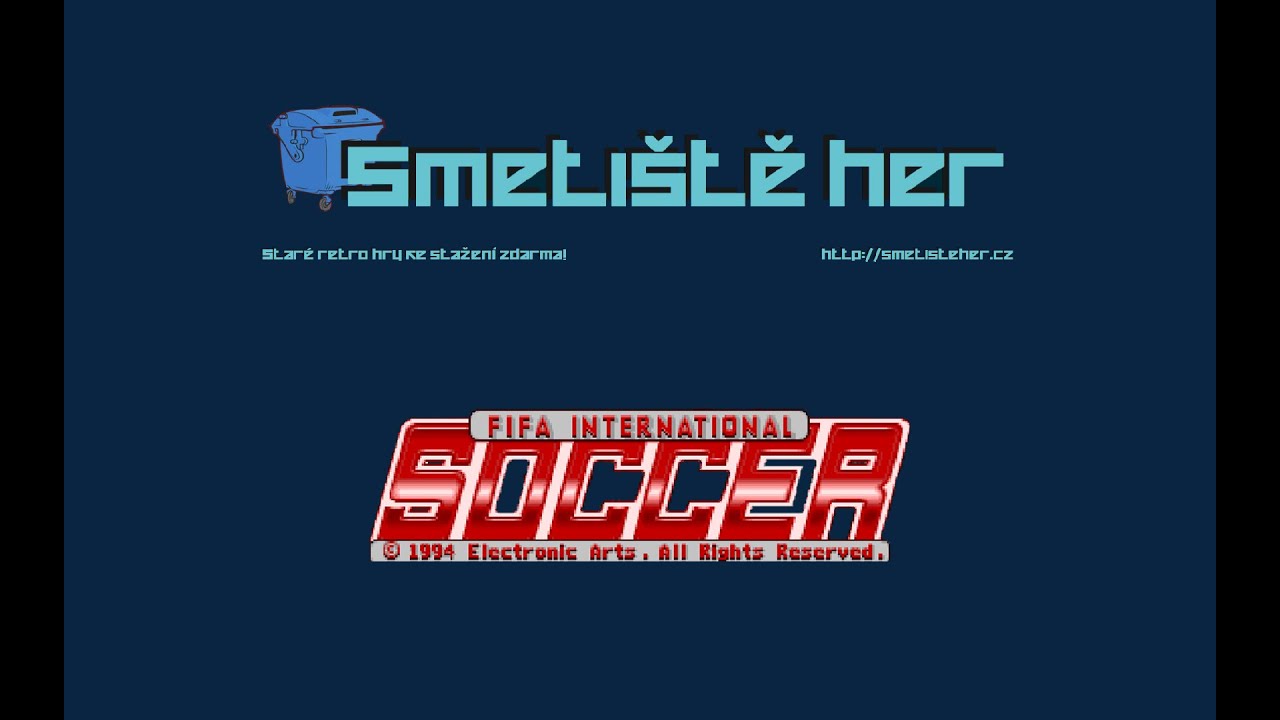 FIFA INTERNATIONAL SOCCER [1994, EA Sports] - Retro Gameplay - YouTube