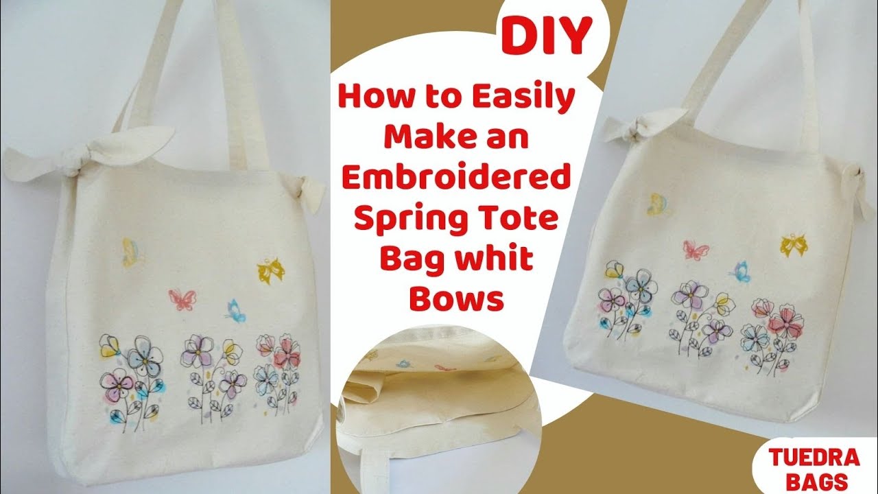 2022 DIY TUTORIAL BAG–FREE – BEGINNERS : How to Easily Make an ...