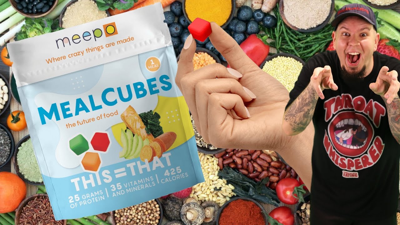 Entire Meal In A Single Cube - Meepo Meal Cubes - YouTube