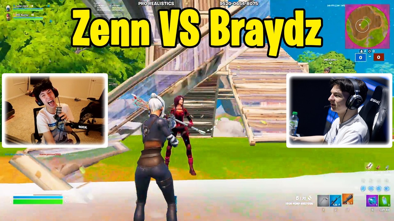 Zenn Bucke VS Braydz Visxals 2v2 Realistic PvP! - YouTube