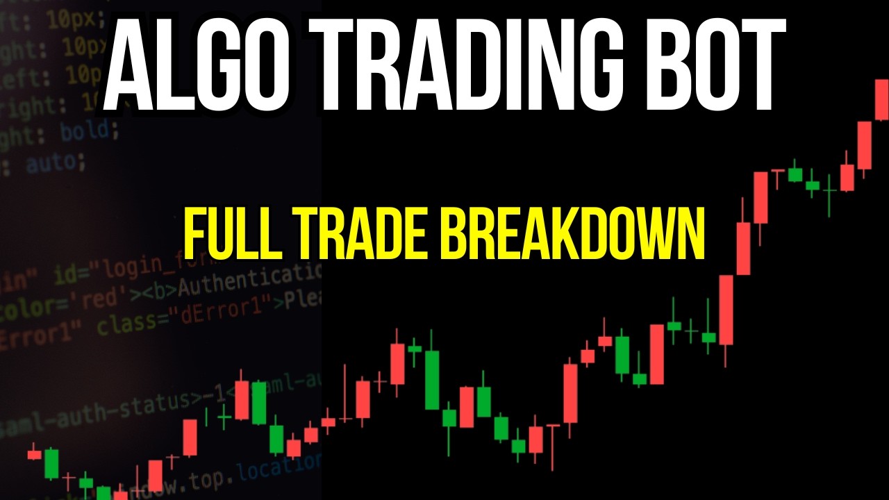 I Let My Algo Trading Bot Trade By Itself, How Did It Do? – Full Trade ...