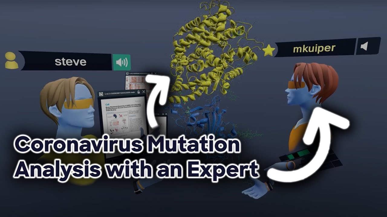 COVID-19 in VR: Exploring Spike Protein Mutations with Dr. Kuiper from ...