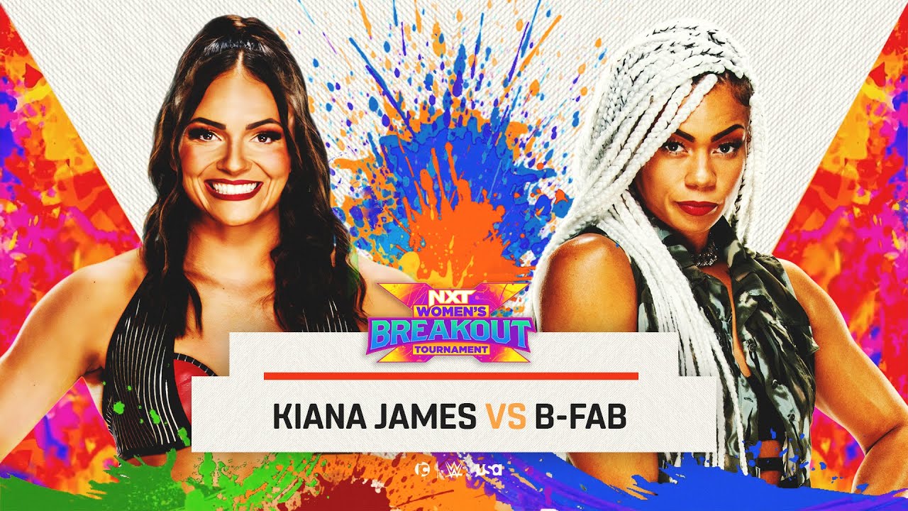WWE 2K22 Universe - NXT - Kiana James vs B-Fab - NXT Women's Breakout ...
