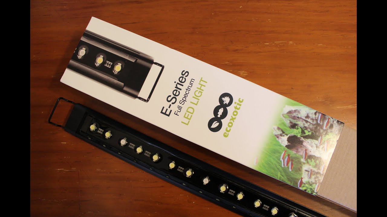Ecoxotic E-Series LED Light Review - YouTube