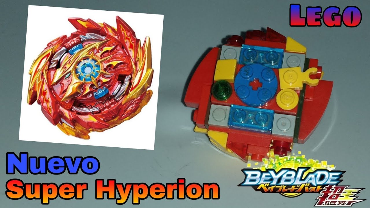 ¡Nuevo! Super Hyperion de beyblade burst sparking de Lego #Beyblade ...