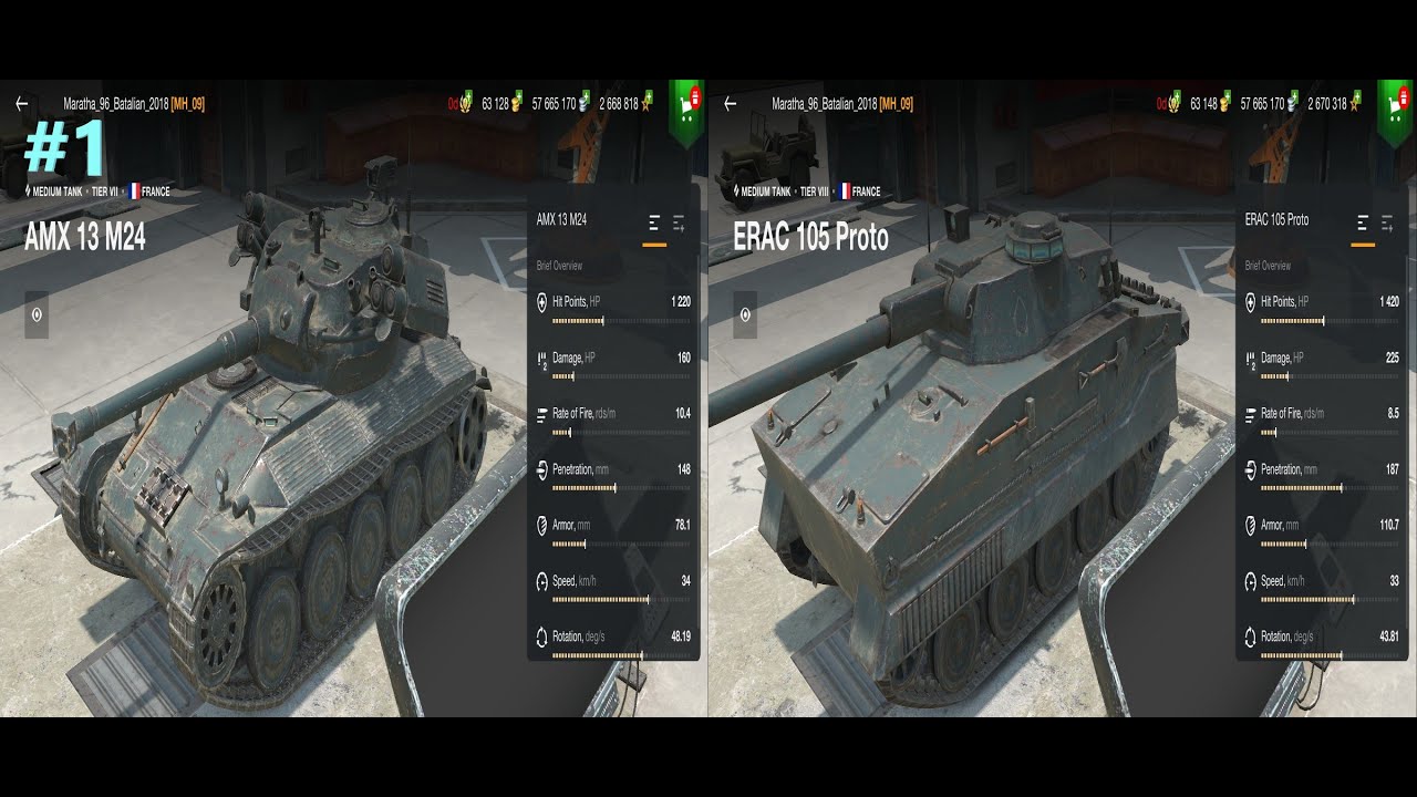 #289 AMX 13 M24 & ERAC 105 Proto | Grinding Projet Murat | WoTB 11.3 ...