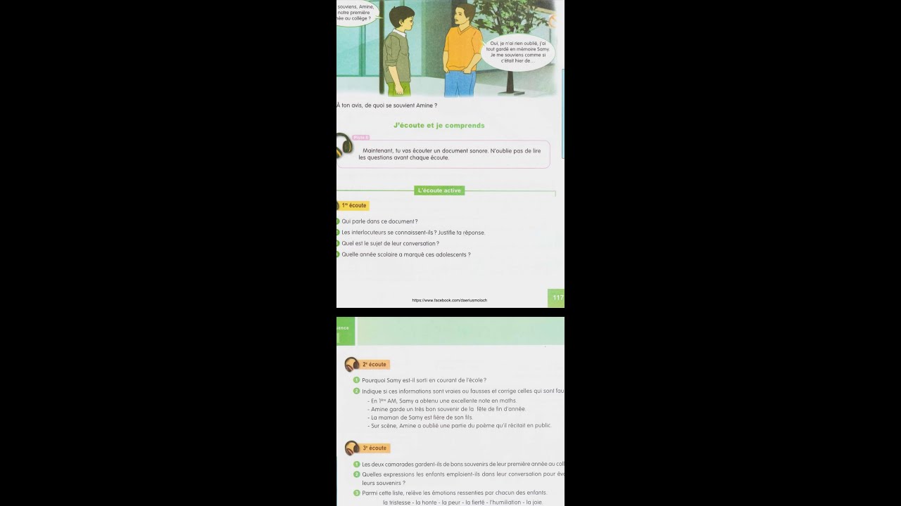 3AM /Projet 3 / Séquence 1 : Compréhension orale . - YouTube