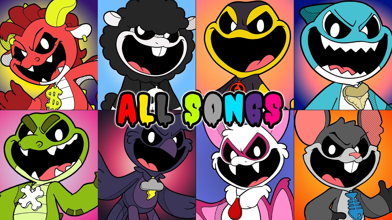 All Nightmar Critters Songs and Music Videos (Poppy Playtime Chapter 4 ...