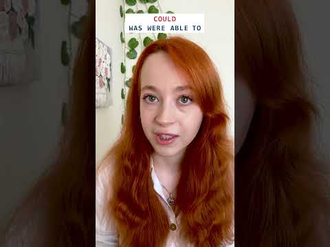 İngilizcede “could” ve “was/were able to” arasındaki fark nedir? #ingilizceöğreniyorum
