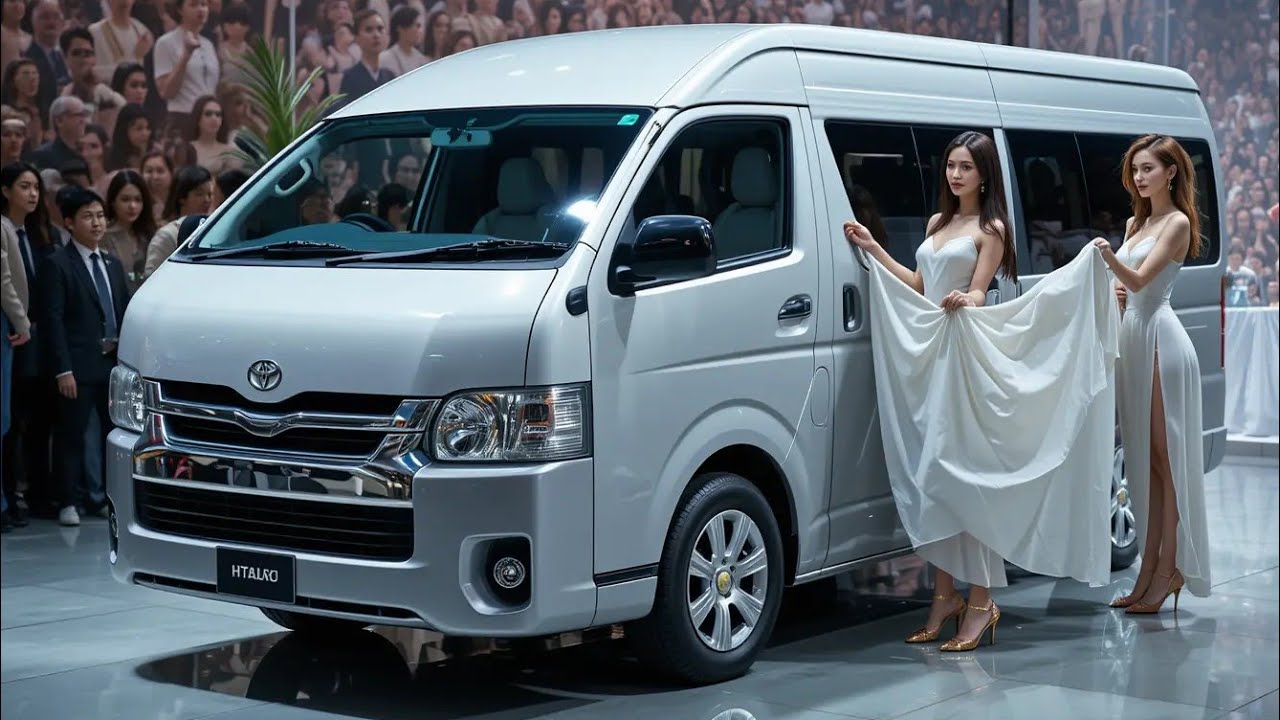 "Toyota Hiace VAN 2025 First Look: Features, Specs, and Performance ...