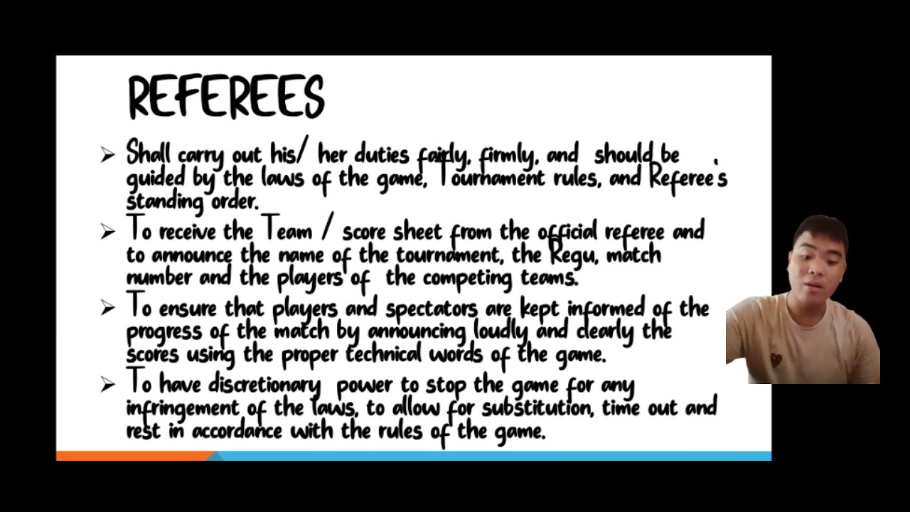 OFFICIALS OF SEPAK TAKRAW - YouTube