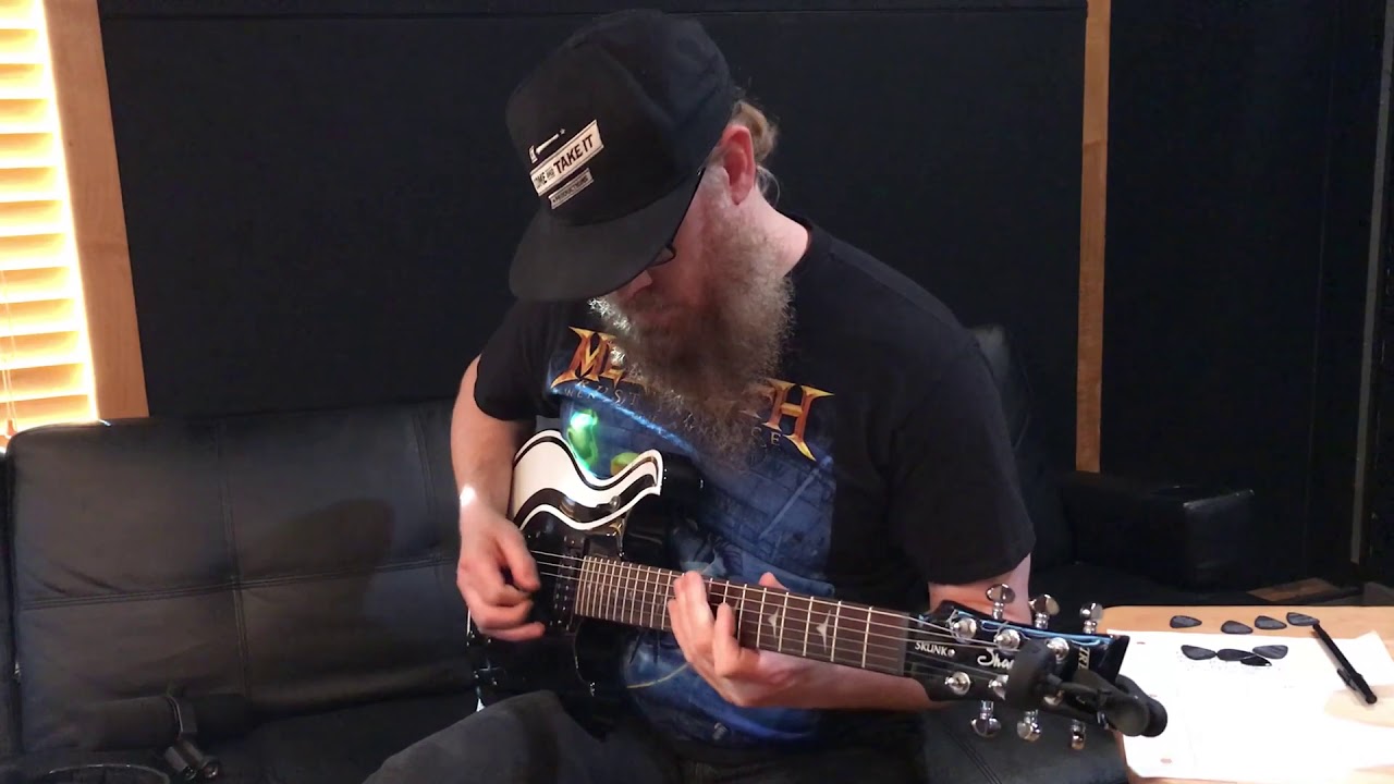 Tracking the solo to a new A Good Rogering song - YouTube