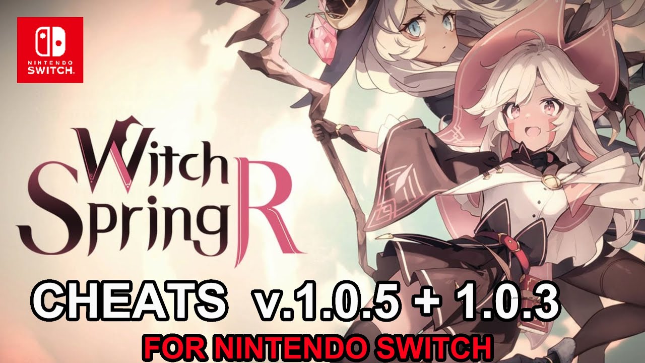 WitchSpring R v.1.0 5 + 1.0.3 ( 18 cheats nintendo switch ) 20 okt 2024 ...