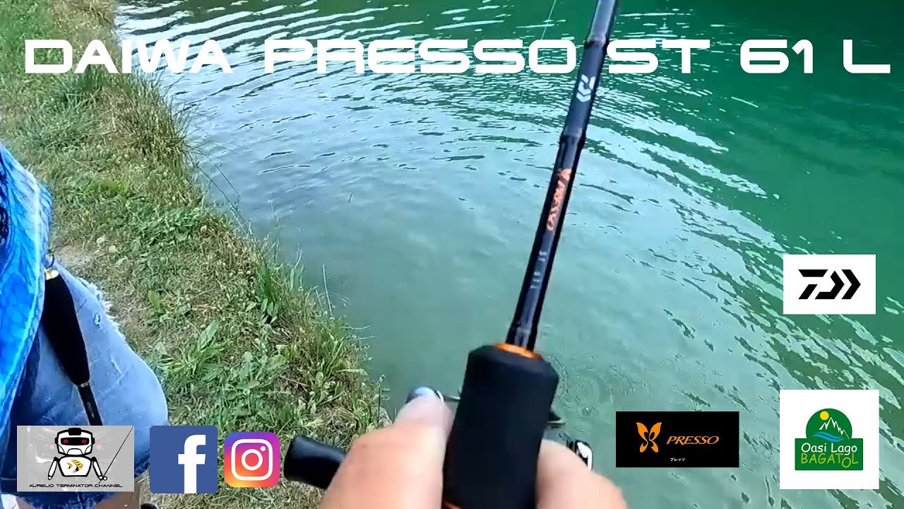 DAIWA PRESSO ST 61L Parte 2 - YouTube