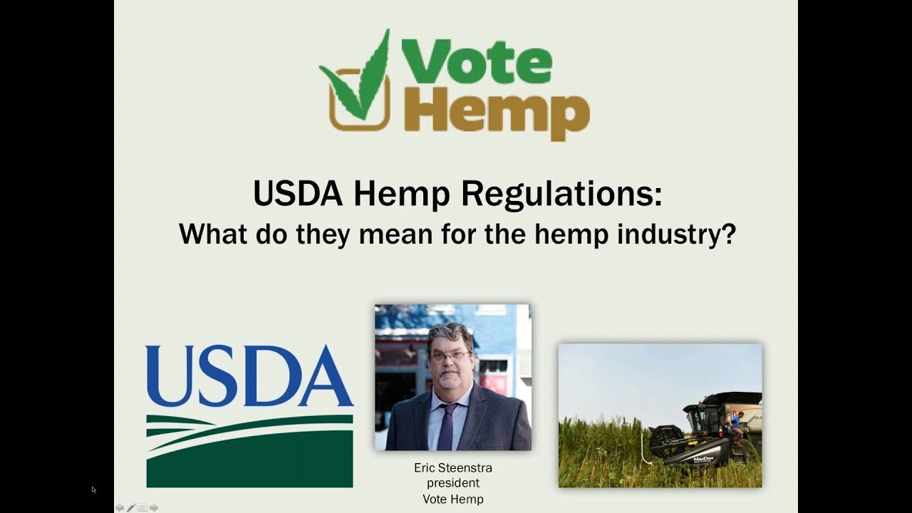 Vote Hemp analysis of the USDA Interim Final Rule hemp production ...