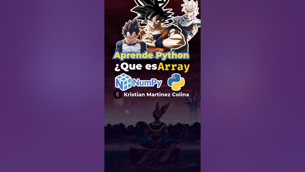 ¿Que es un array en Numpy? #numpy # - YouTube