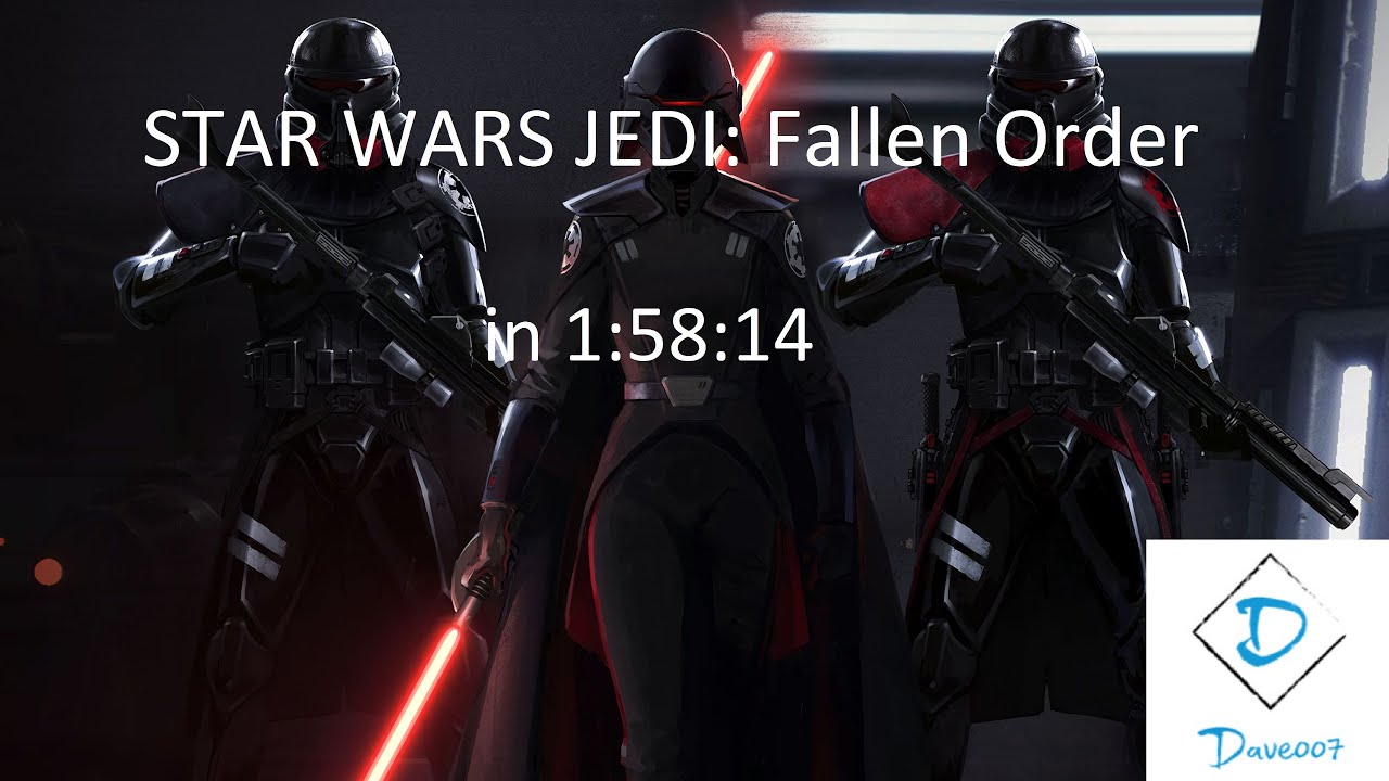 SUB 2 HOURS IS REAL | Star Wars Jedi: Fallen Order in 1:58:14 - YouTube