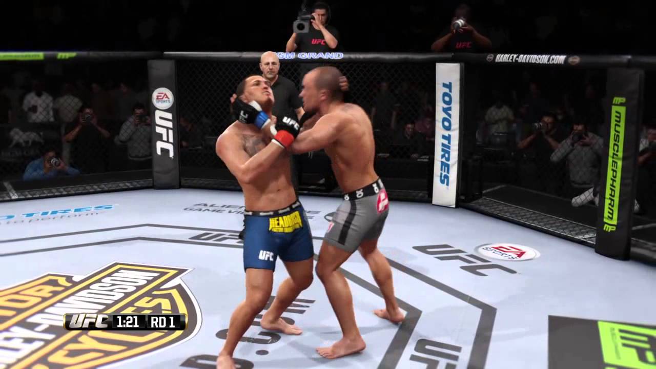 UFC FIGHT NIGHT CO MAIN PETTIS VS ALVEREZ FULL FIGHT SIM (ea sports ufc ...