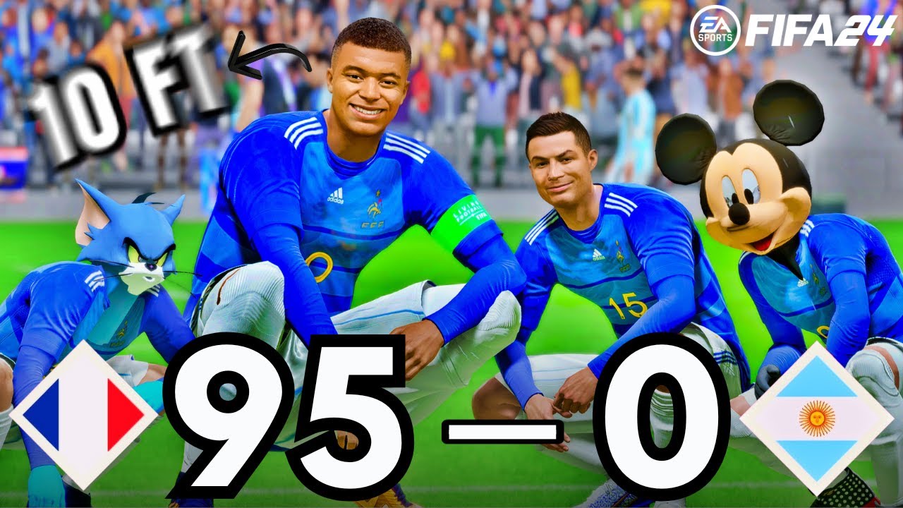 FIFA 24 | BIG MBAPPÉ, TOON, RONALDO, MICKEY, ALL STARS | HAVE FUN WITH ...