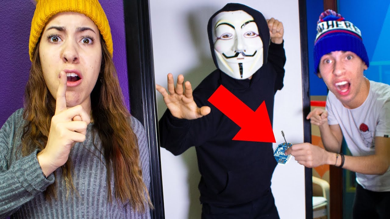 We put a SPY TRACKER DEVICE on a Hacker to find the Location of the ...