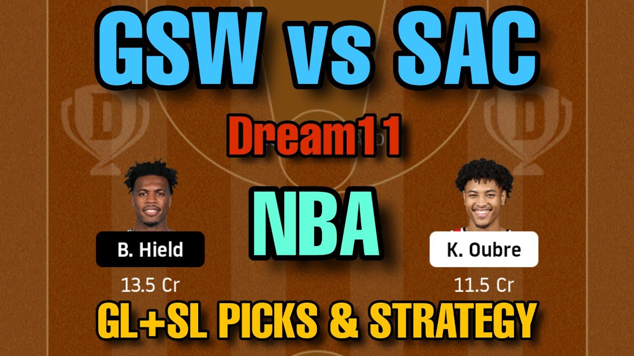 GSW vs SAC Dream11||GSW vs SAC||GSW vs SAC Dream11||GSW vs SAC - YouTube