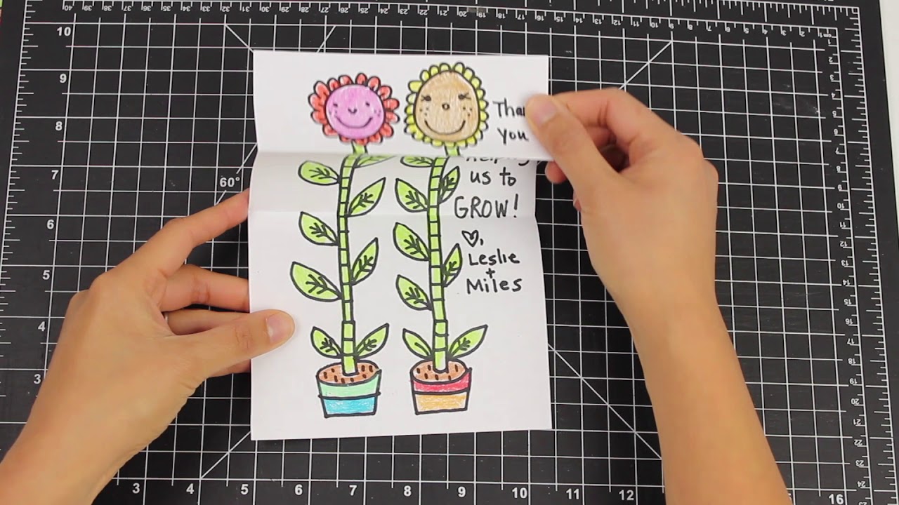 Surprise Growing Card - YouTube