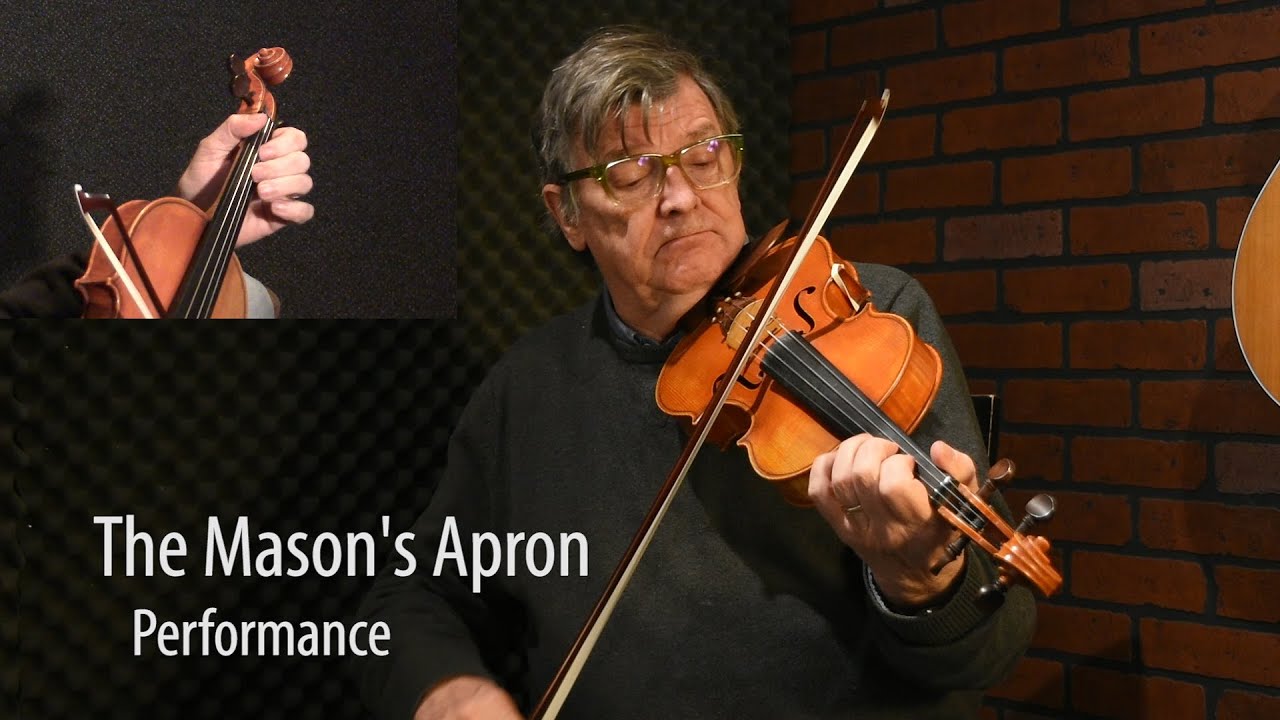 The Mason's Apron - Trad Irish Fiddle Lesson by Kevin Burke - YouTube