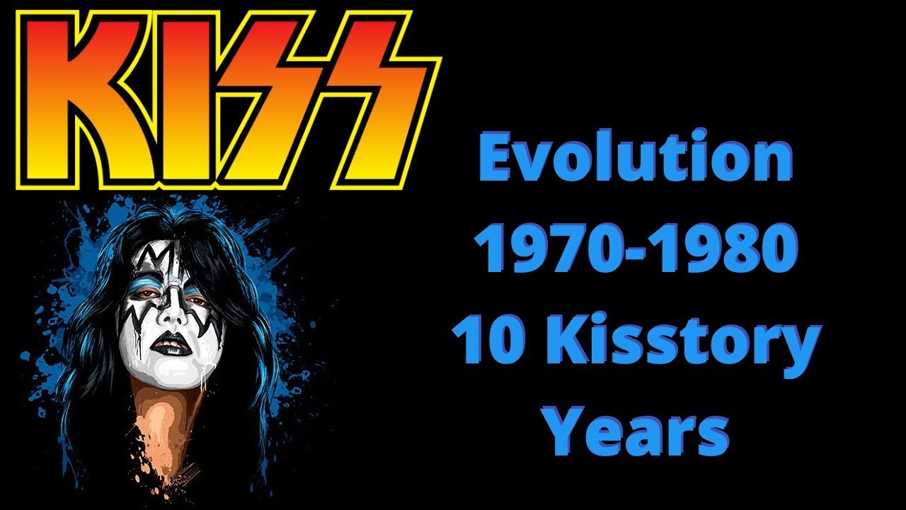 KISS evolution 1970-1980 - YouTube