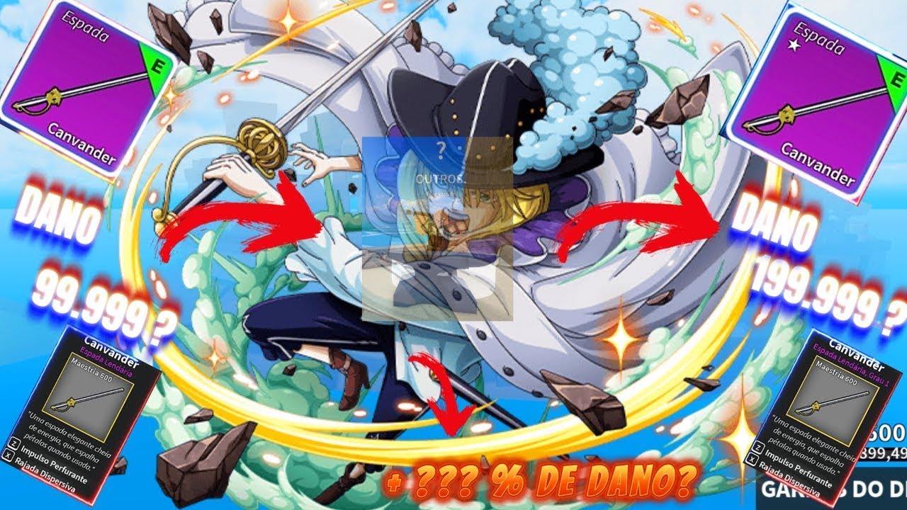Melhorei ao máximo a CAVANDER no blox fruits. I improved the CAVANDER ...