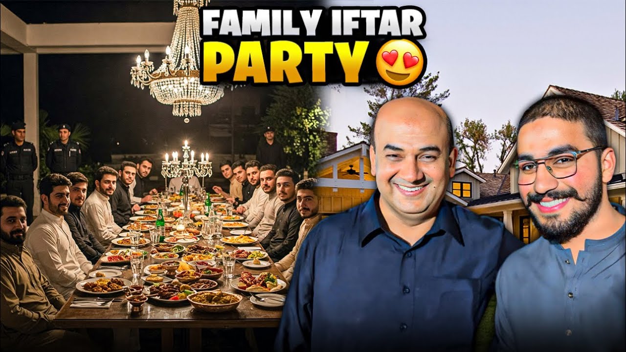 Family Iftar Party At Farm House 😍 - YouTube