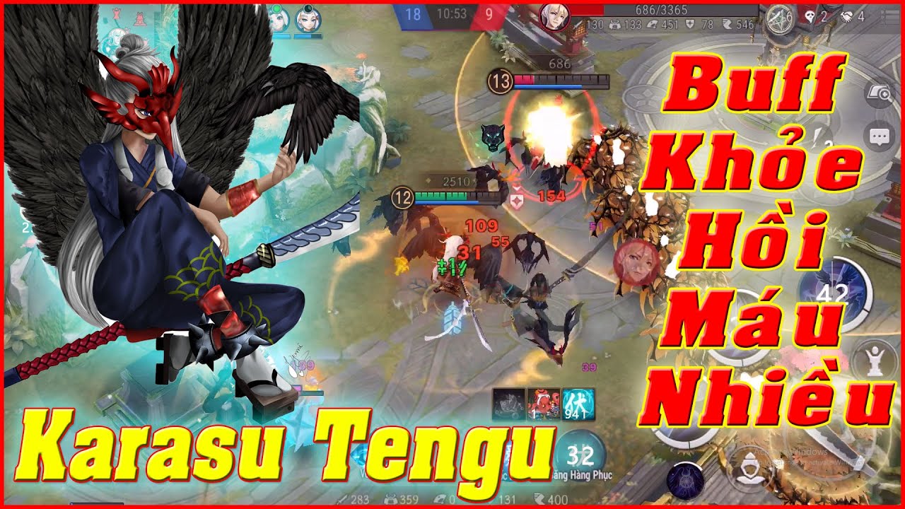 🌸OnmyojiArena: Karasu Tengu - Buff 2 Chiêu Đi Rừng Cực Hợp, Vừa Trâu ...