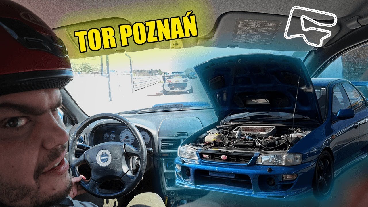 Onboard Tor Poznań Time Attack Subaru Impreza GT STI GC 250KM 320NM 1: ...