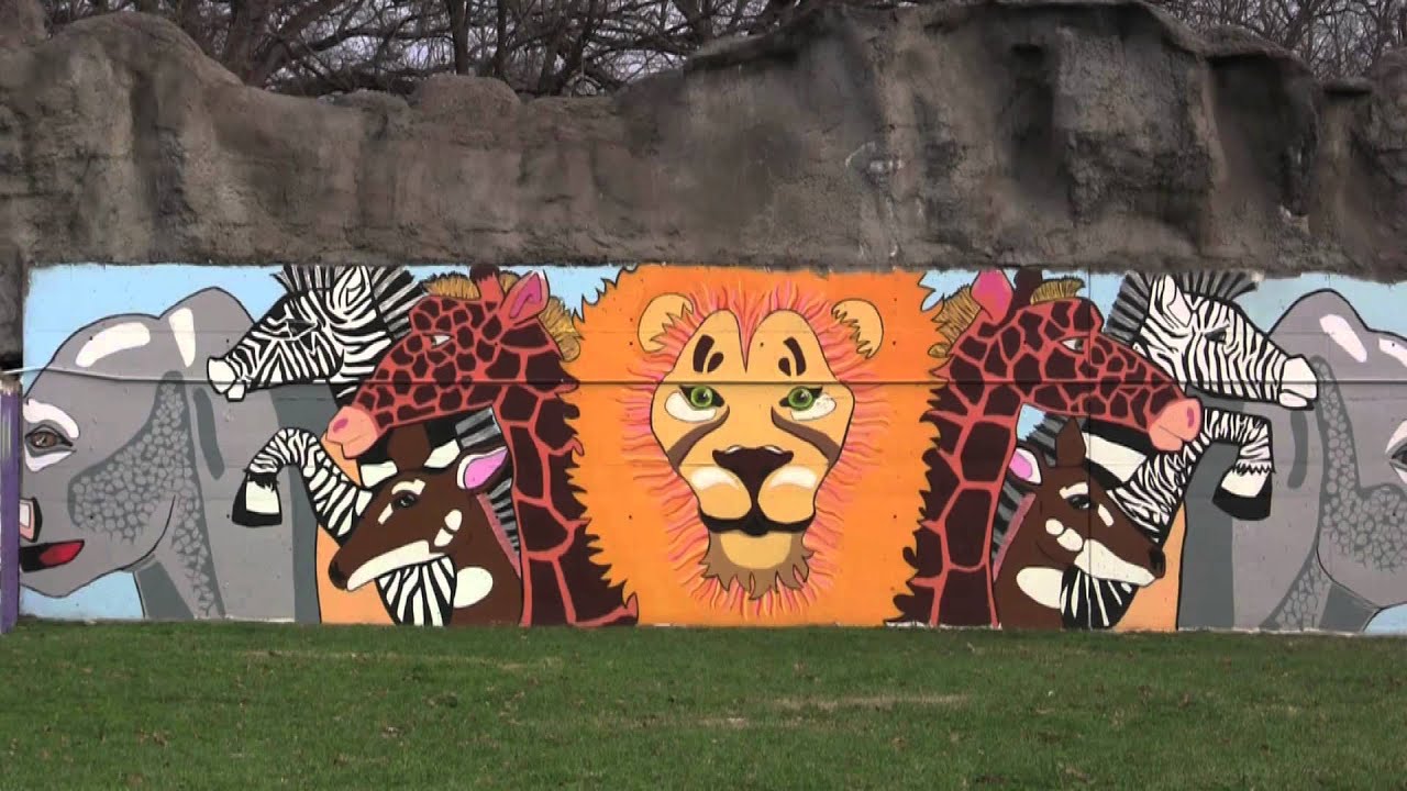 Maryland Zoo Mural - YouTube