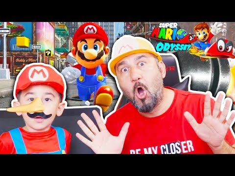 EGEMEN KAAN TÜM OYUNU BİTİRMİŞ! YALAN SÖYLEDİ! BURNU UZADI! | SUPER MARIO ODYSSEY #8