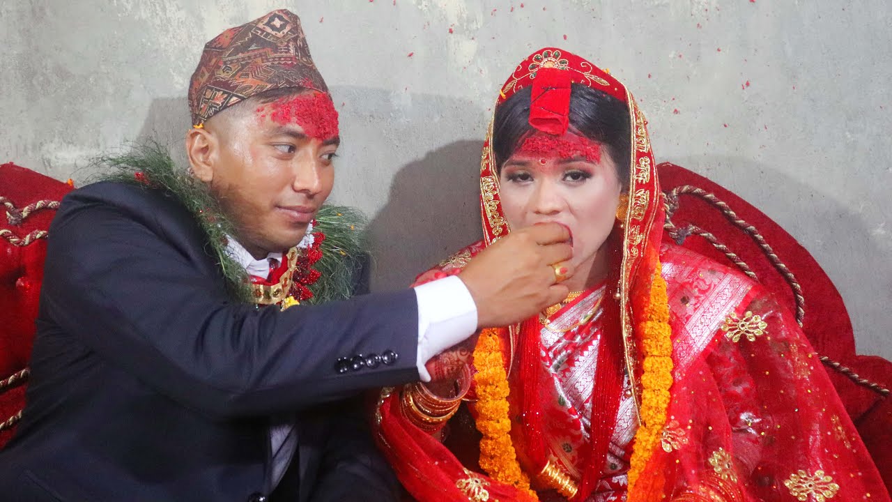 Welcoming Couple | Newari Cultural Video | Sagar Weds Aasma - YouTube