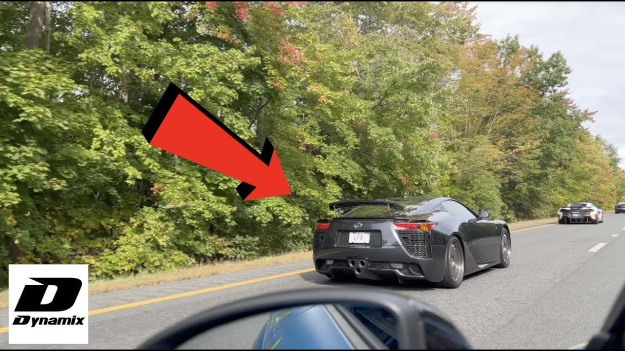 BEST Sounding Rally Car Lexus LFA!! Rally 2 Give Day 2!! - YouTube