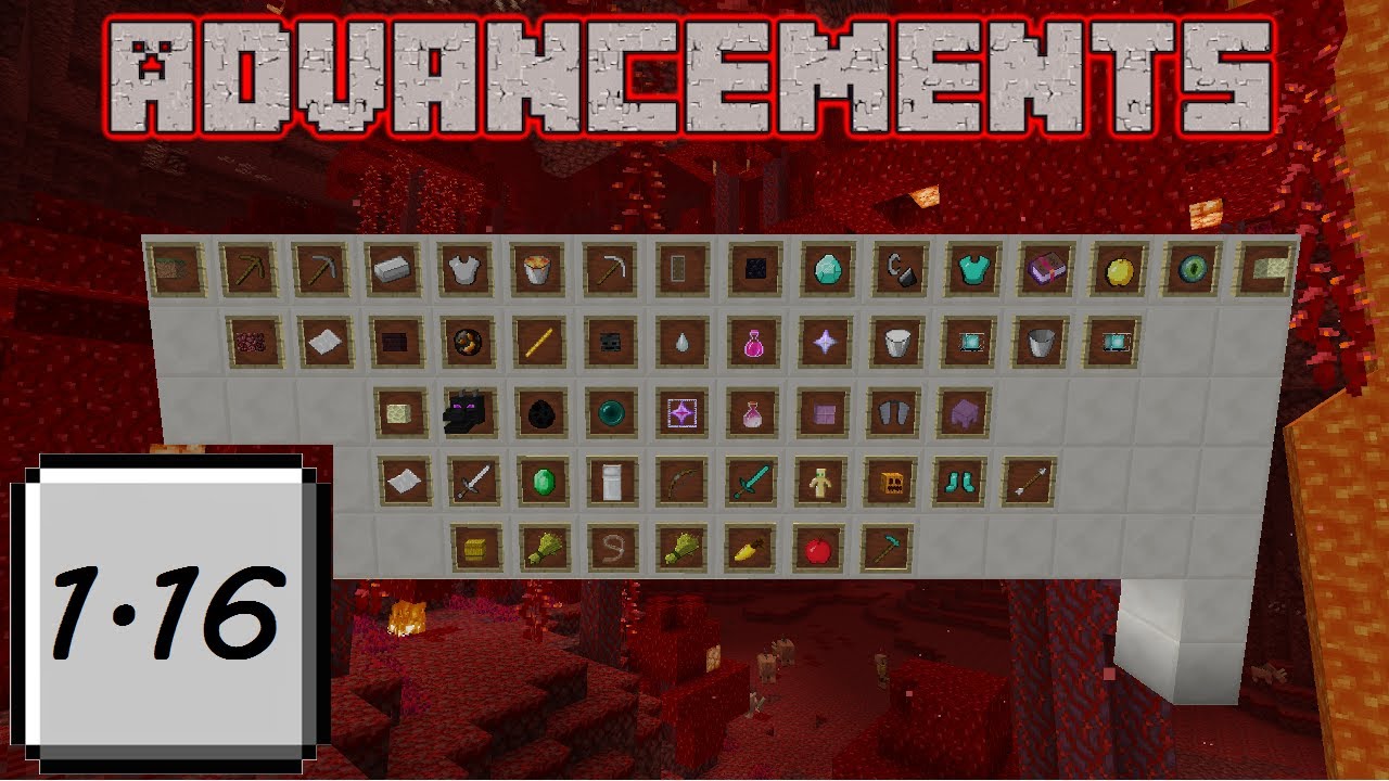 Minecraft 1.16 Advancements - Who is cutting Onions? - Nether ...