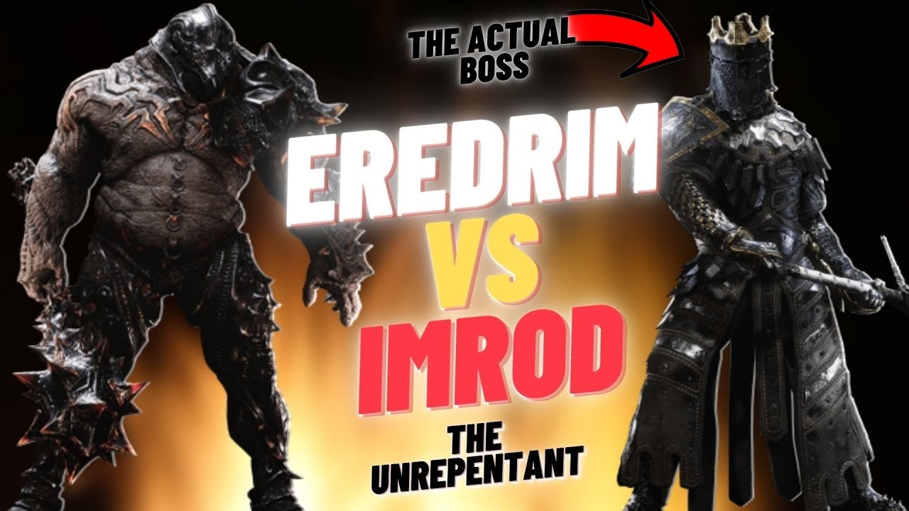 Boss Battle IMROD THE UNREPENTANT vs EREDRIM - MORTAL SHELL Enhanced ...