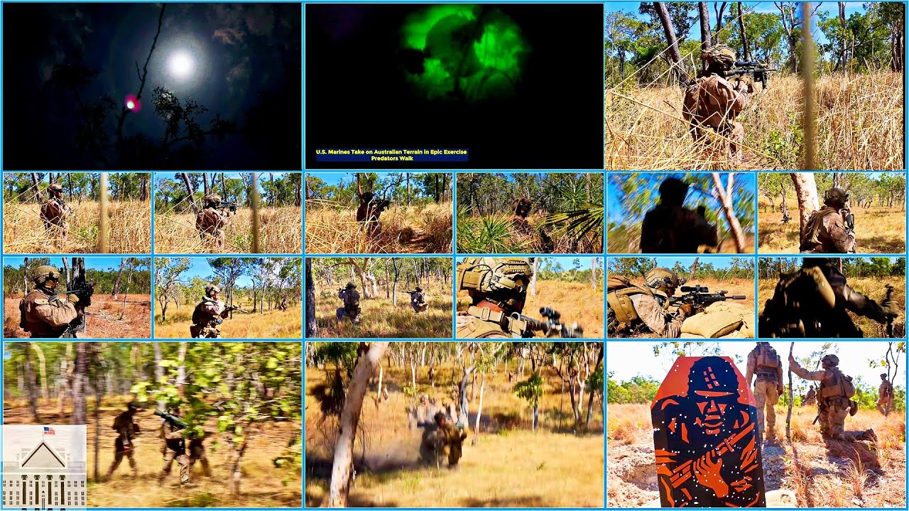 U.S. Marines Take on Australian Terrain in Epic Exercise Predators Walk ...