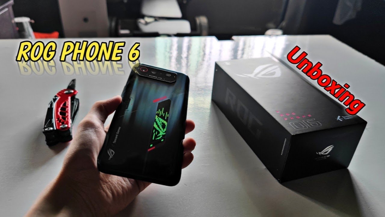 ROG PHONE 6 UNBOXING / 4K ULTRA HD GAMING PHONE - YouTube