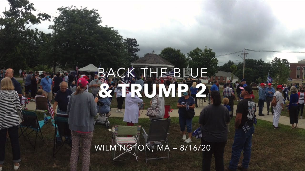 Back the Blue & Trump 2 Rally - YouTube