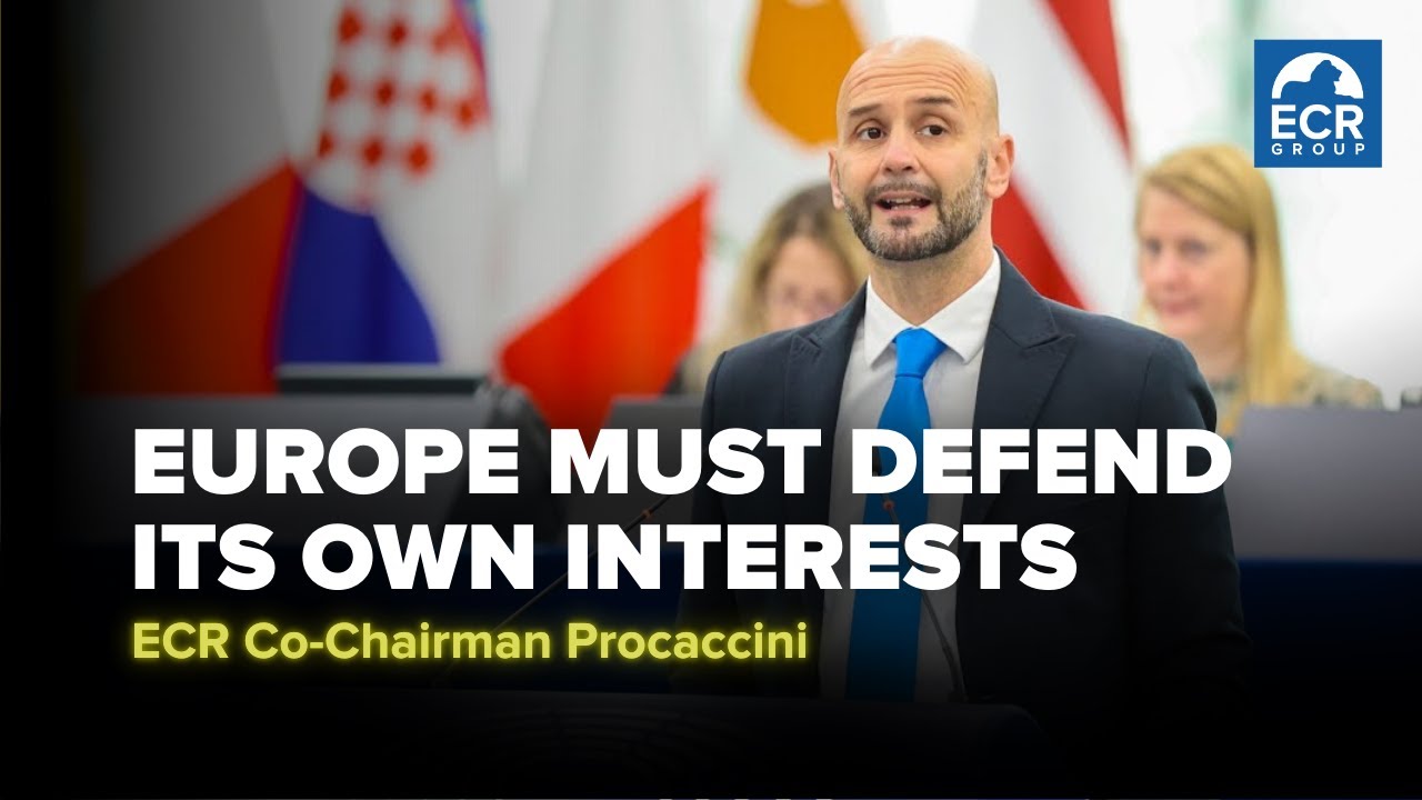 EU must look at reality as it is | Nicola Procaccini MEP - YouTube