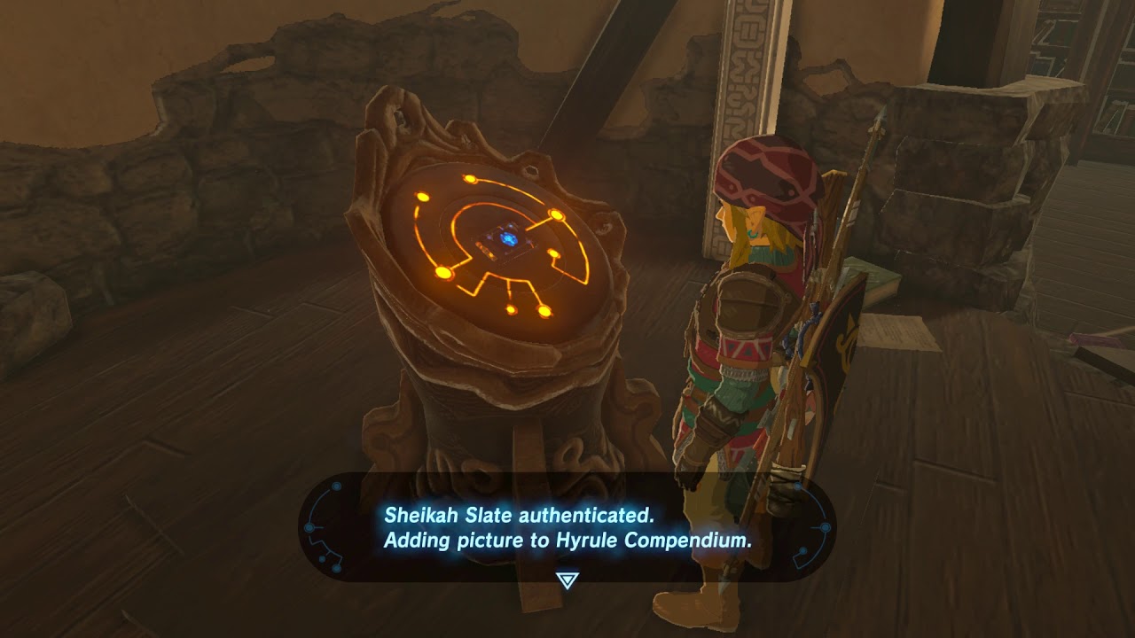LOZ:BOTW-006 Sheikah Slate Upgrade - YouTube