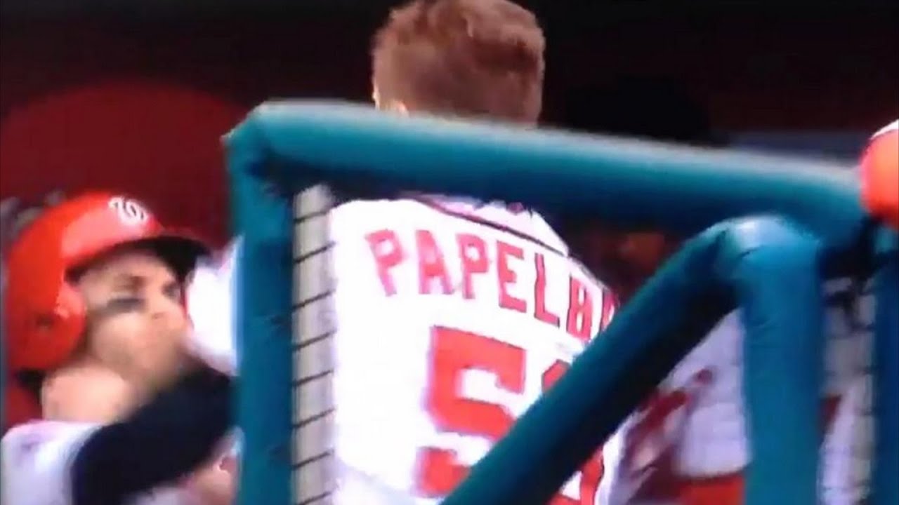 Bryce Harper Jon Papelbon Fight "Washington Nationals Dugout Brawl ...