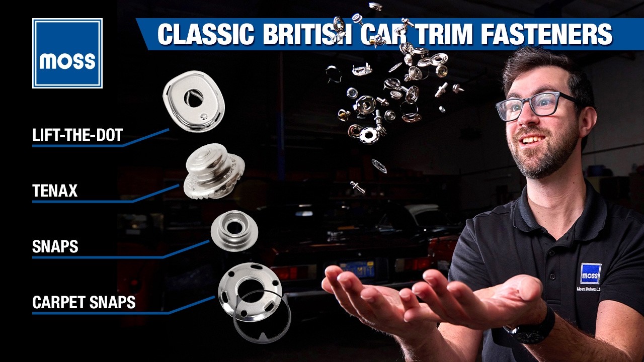 The Fascinating Fasteners of British Classic Cars - YouTube
