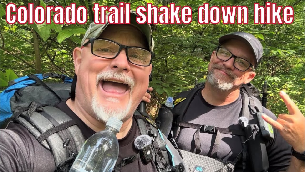 Colorado trail shake down hike - YouTube