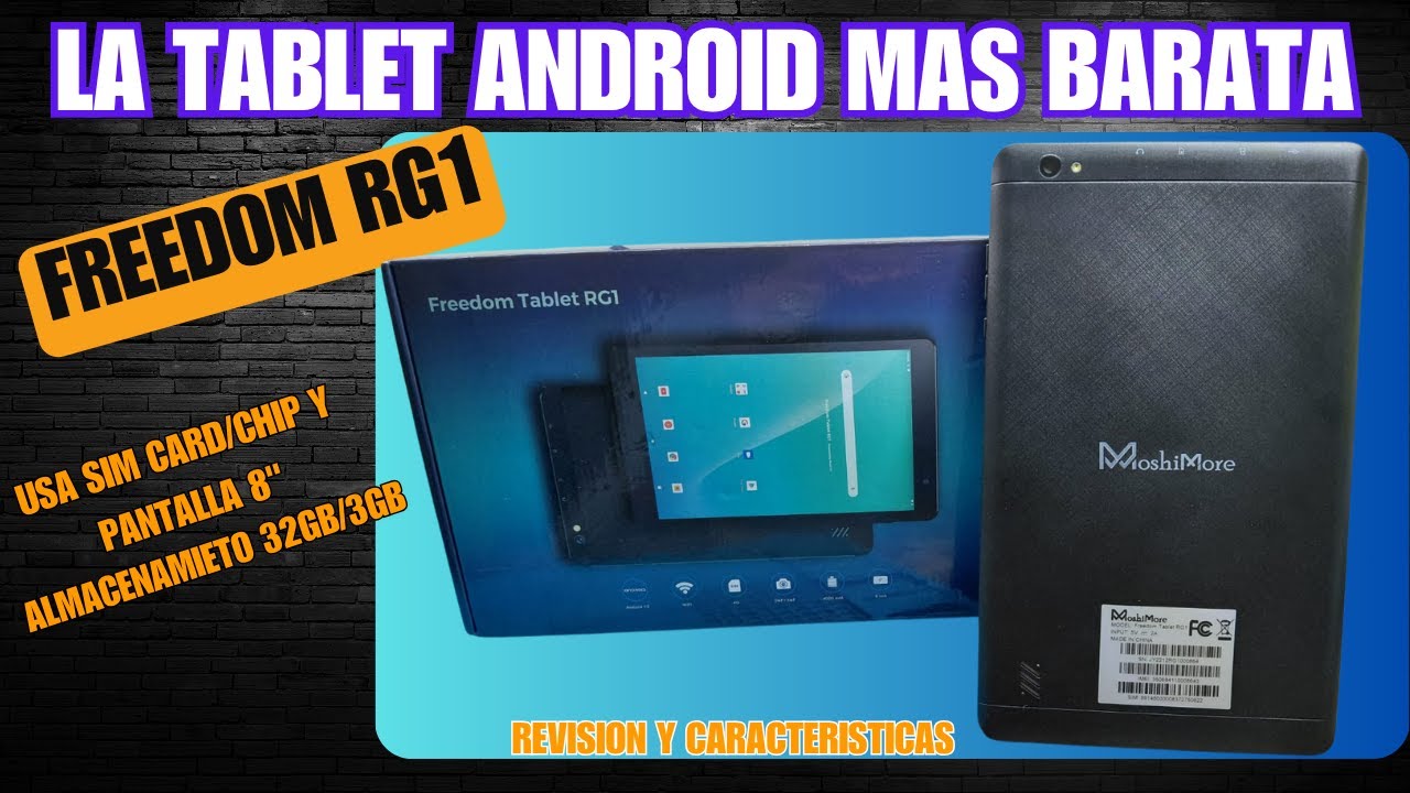 Tablet China Freedom GR1. Revision y Caracteristicas. - YouTube